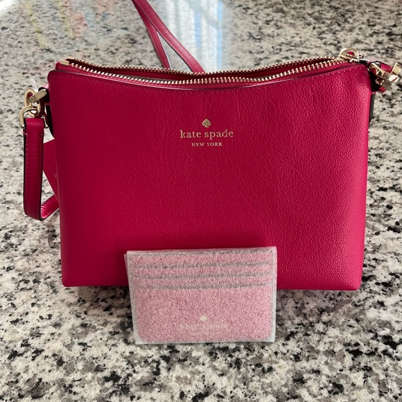 kate spade | Bags | Kate Spade Bailey Crossbody With Matching Card ...